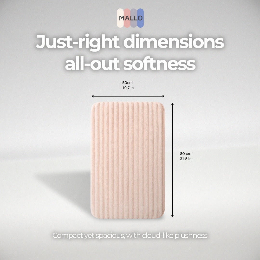 The Marshmallow Bath Mat 2.0 – Mallo Towels